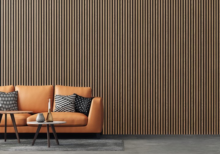 FibroTech Akustik-Paneele PROFF, Oiled Oak 2,2x60,5x300cm, 129,90